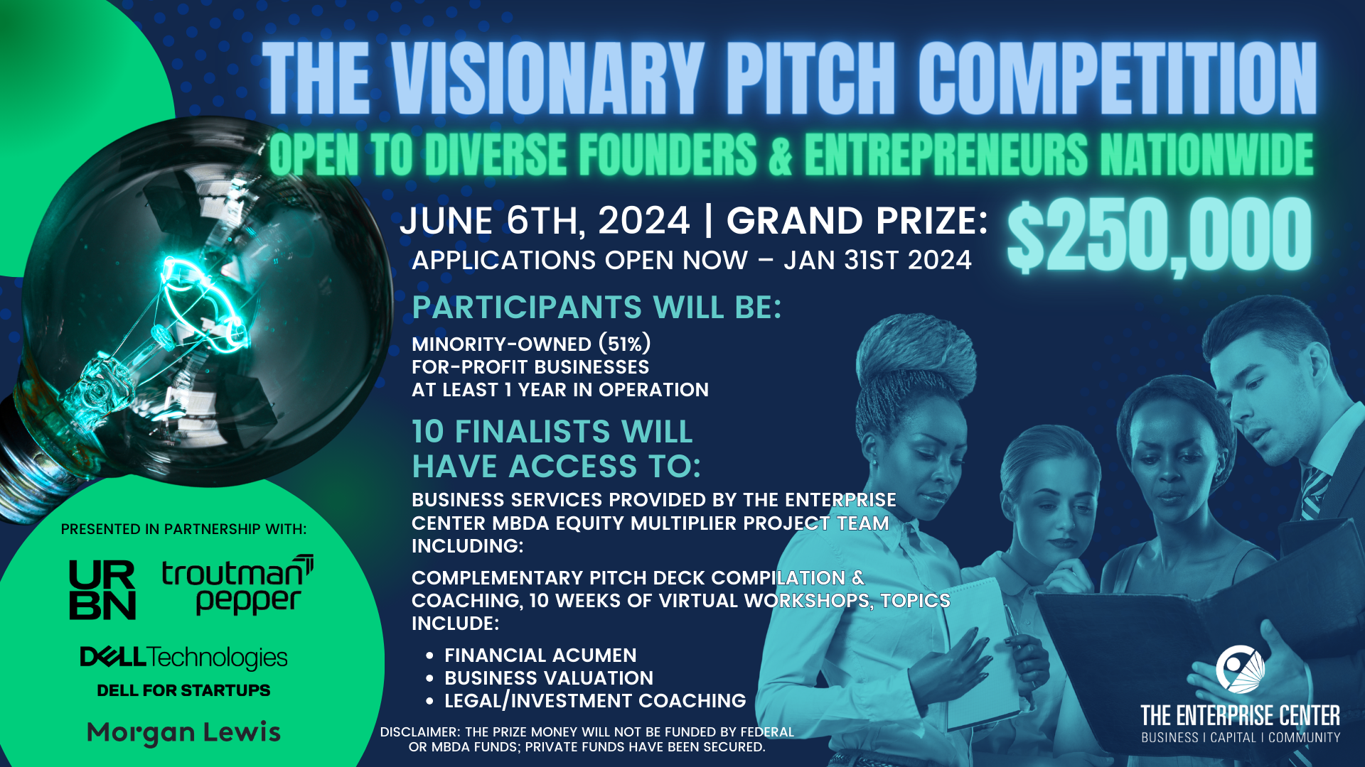 The Visionary Pitch Competition | The Enterprise Center